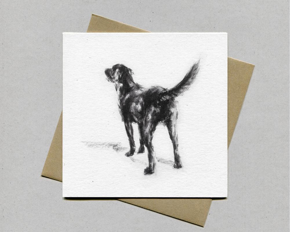 Standing Labrador Card – Victoria Armstrong